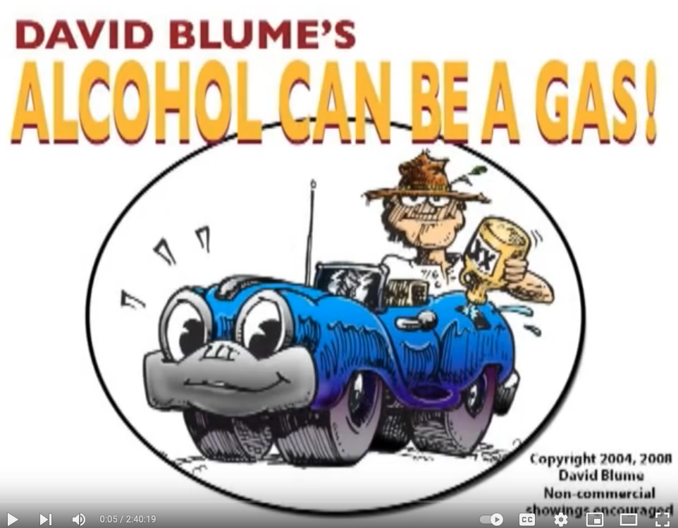 David Blume's Classic Talk on Alcohol Fuel - Whiskey Hill Farms ...
