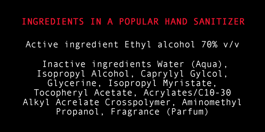 Dangers of Hand Sanitizers - Whiskey Hill Farms & Science Center